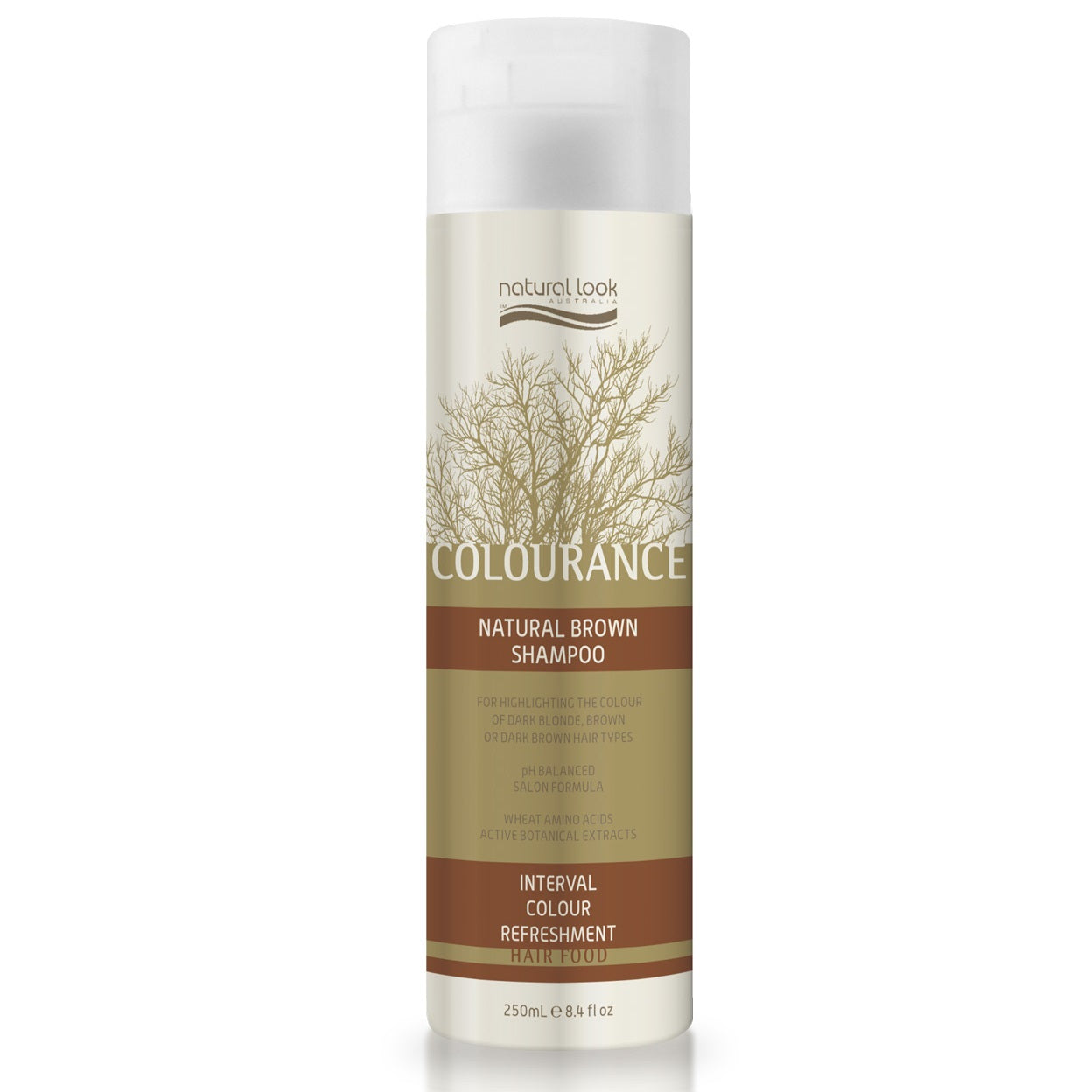 Natural Look Colourance Natural Brown Shampoo 250Ml